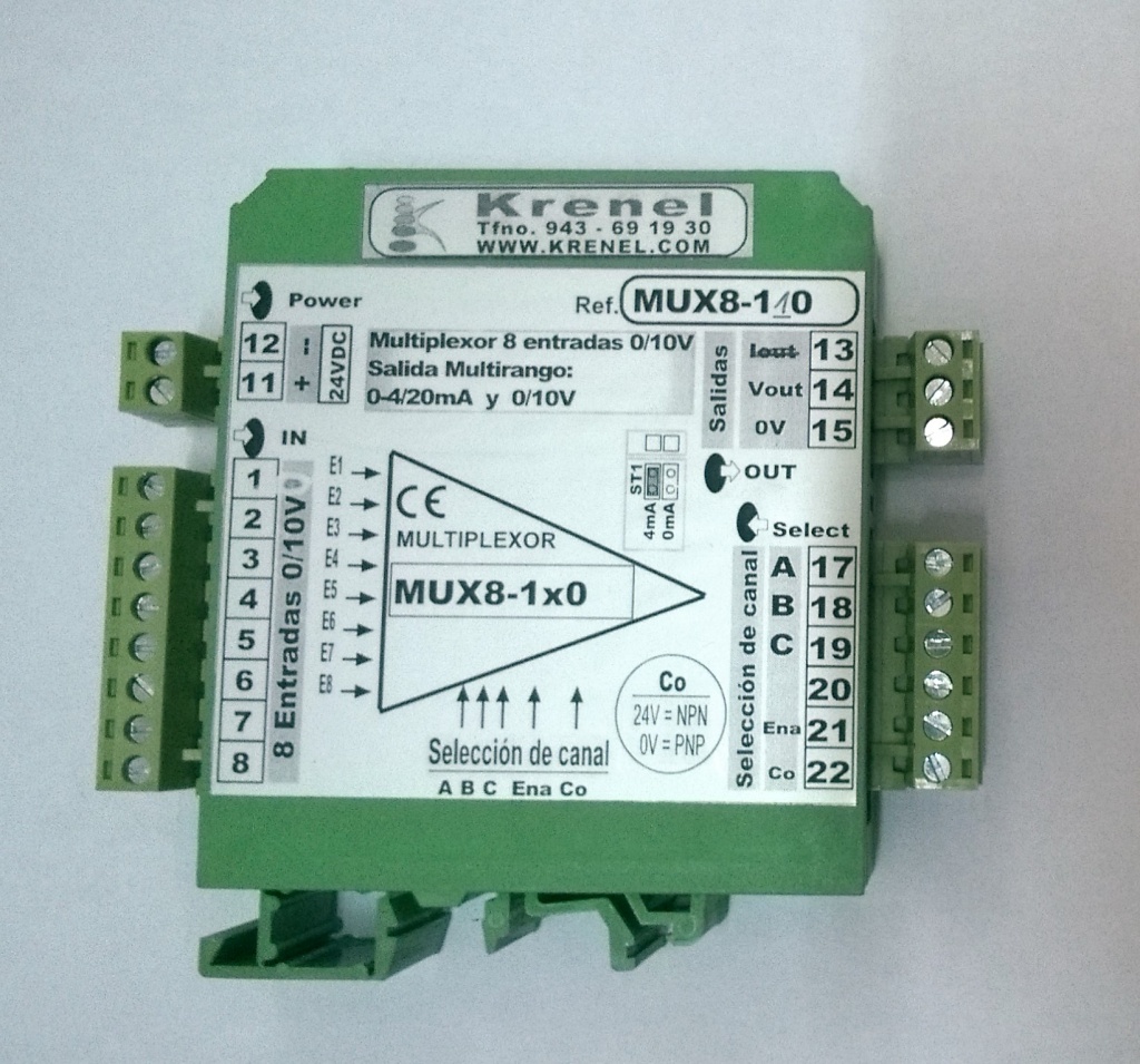 Multiplexor MUX8-140 / MUX8-110 - Krenel